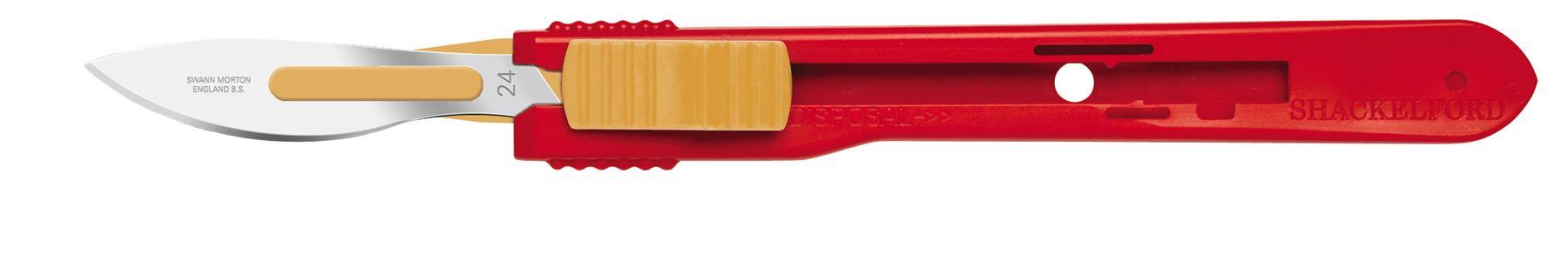 No 24 Sterile Retractable Safety Scalpels 3911 (Pack of 5 ...