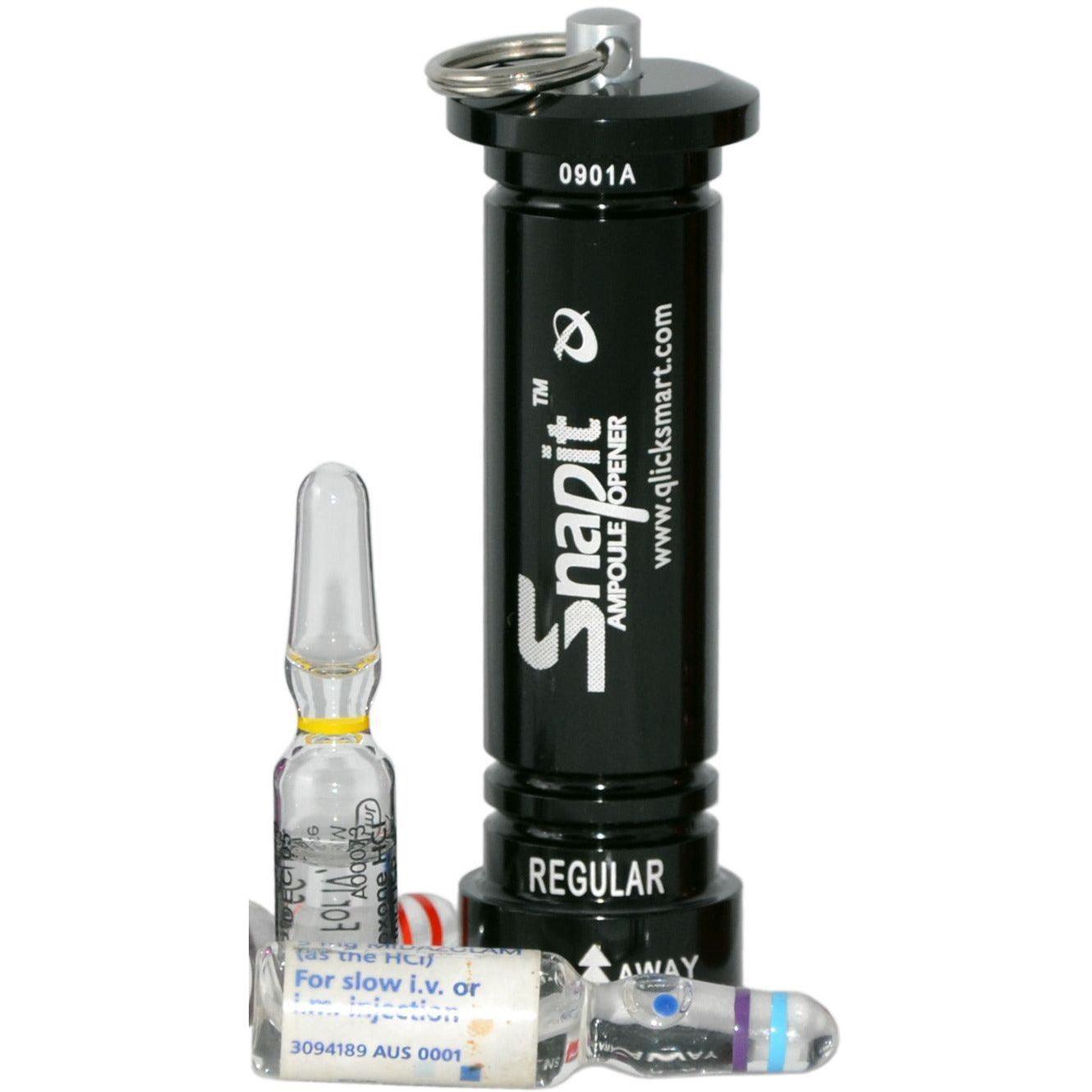 Qlicksmart Snap It Trolley Regular Black Ampoule Opener TE-01R (Single ...